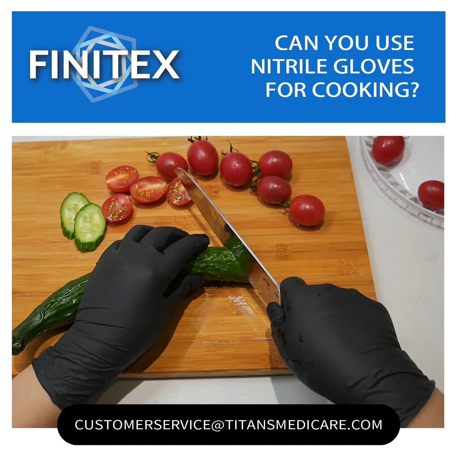 Can You Use Nitrile Gloves for Cooking? Safety Guide – TITANS MEDICARE, INC