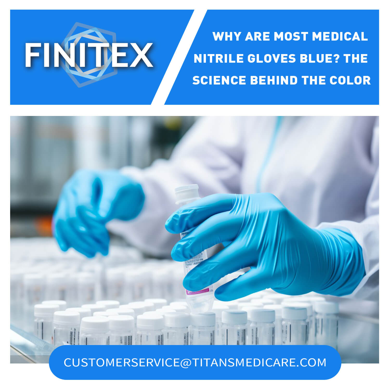 Why Are Most Medical Nitrile Gloves Blue? The Science Behind the Color ...